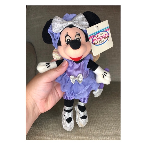 Disney | Toys | Vintage Sugar Plum Fairy Minnie Mouse Plush | Poshmark